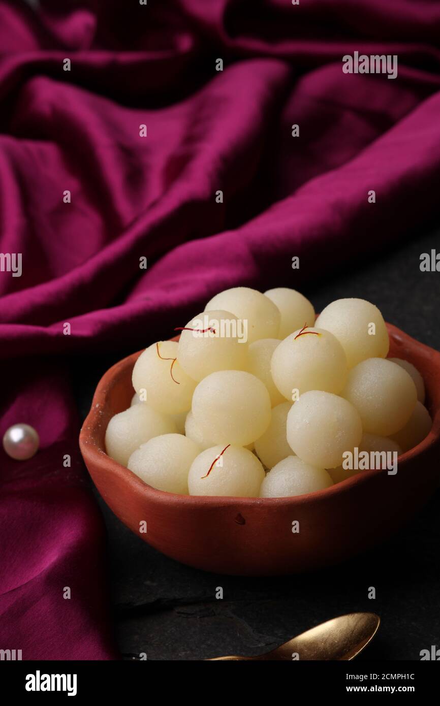 Indian Sweet Rasgulla Also Know as Rosogolla, Roshogolla, Rasagola ...