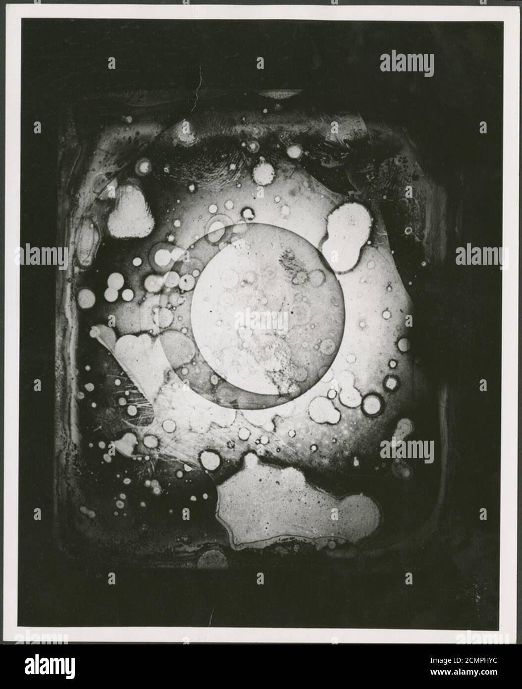 John W Draper-The first Moon Photograph 1840 Stock Photo - Alamy