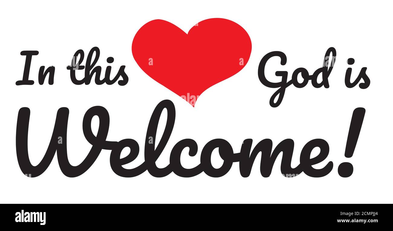 Christian Welcome Clipart