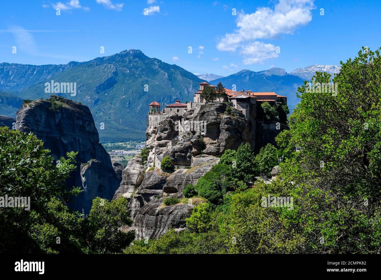 Great Meteoron Monanstery, oldest and largest of the Greek Orthodox ...