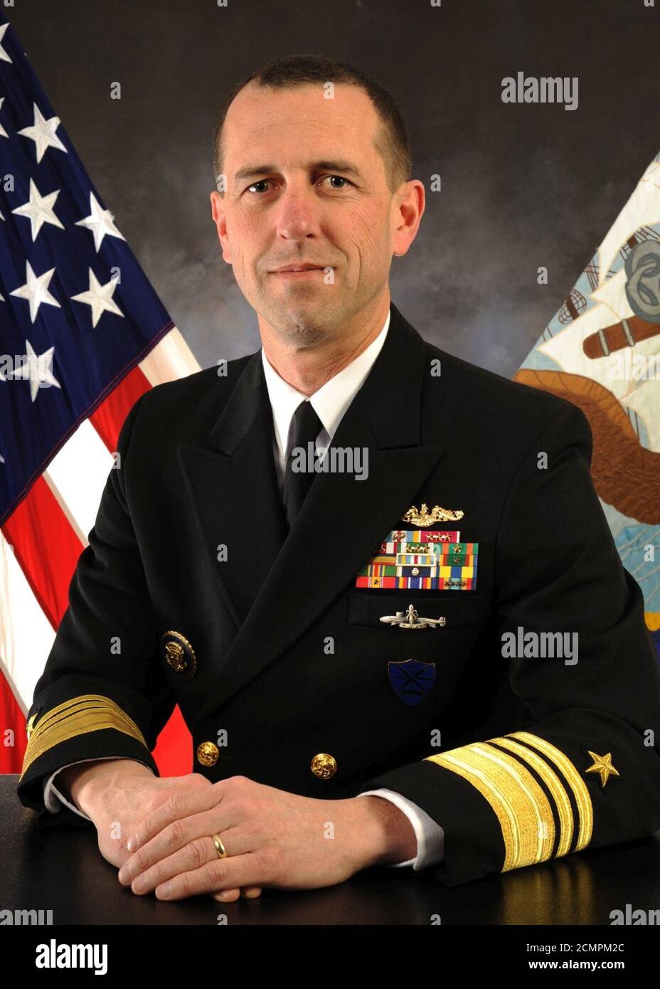 John M. Richardson United States Navy VADM official photo Stock Photo ...