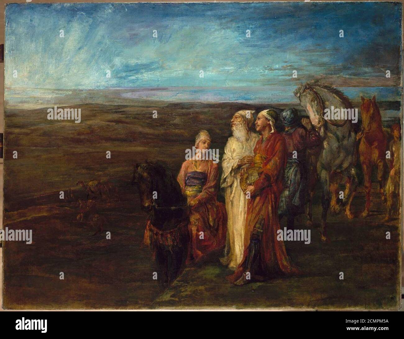John La Farge - The Three Wise Men Stock Photo - Alamy