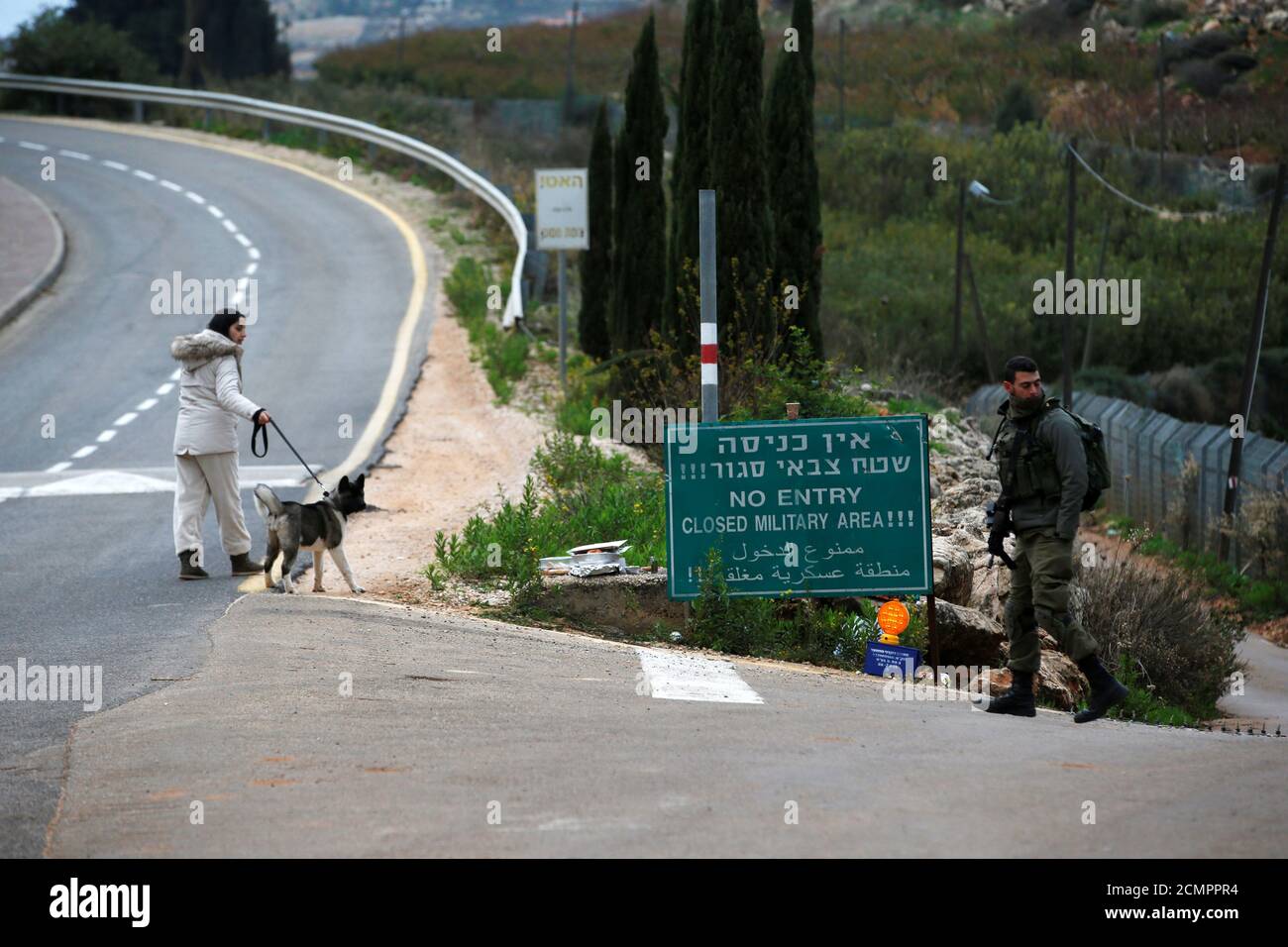 Israel border guards 2018 hi-res stock photography and images - Alamy