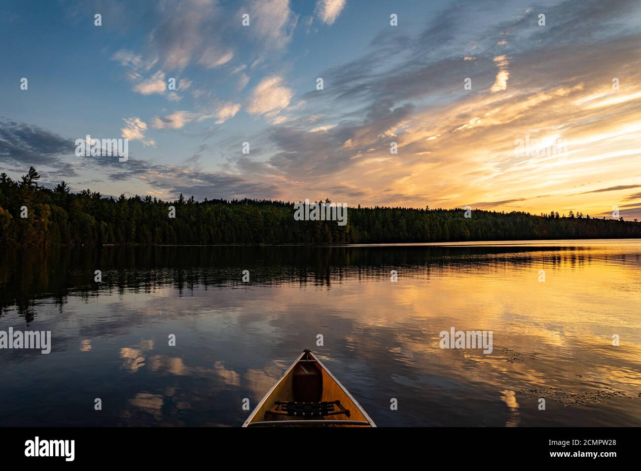 Early Morning in the BWCA Stock Photo - Alamy