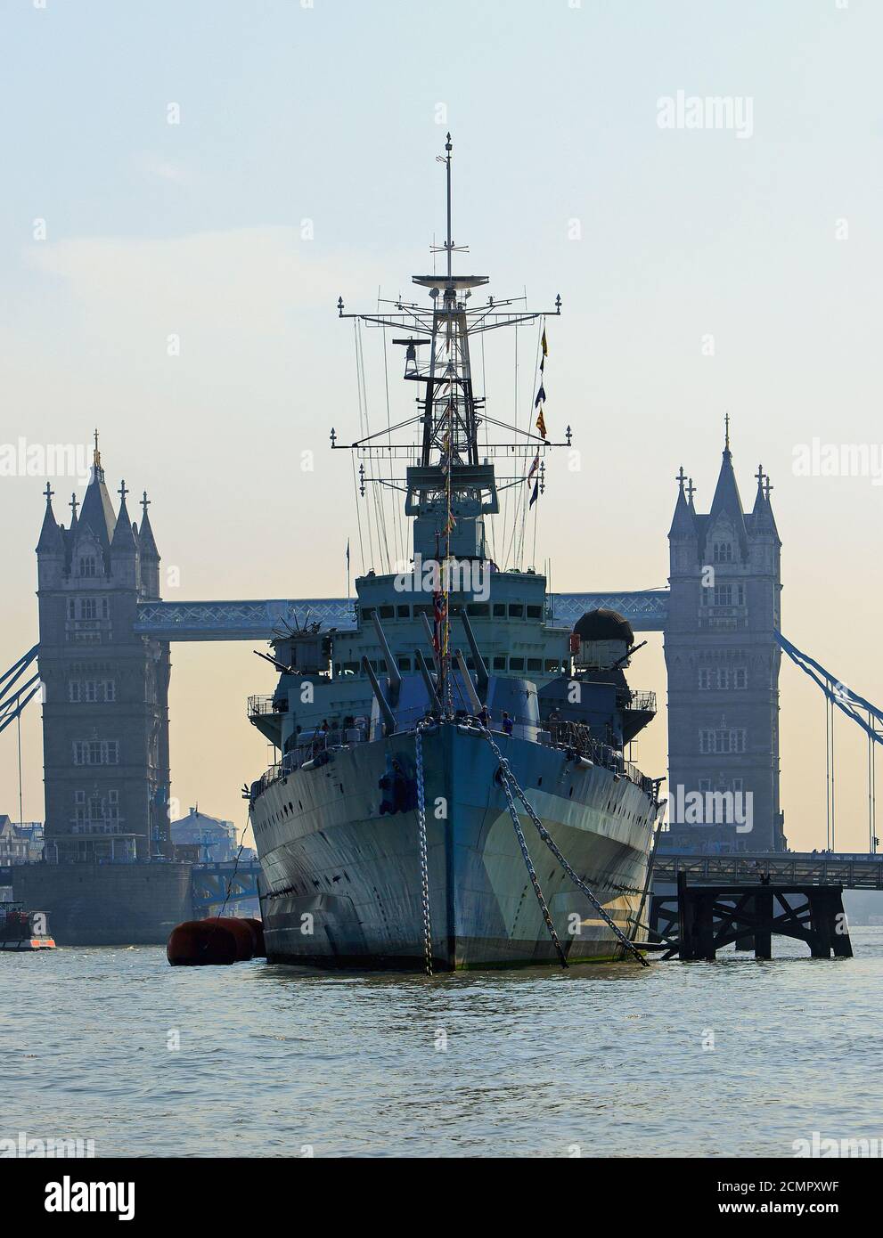 HMS Belfast, London, UK 2019. , The Ship was was initially part of the ...