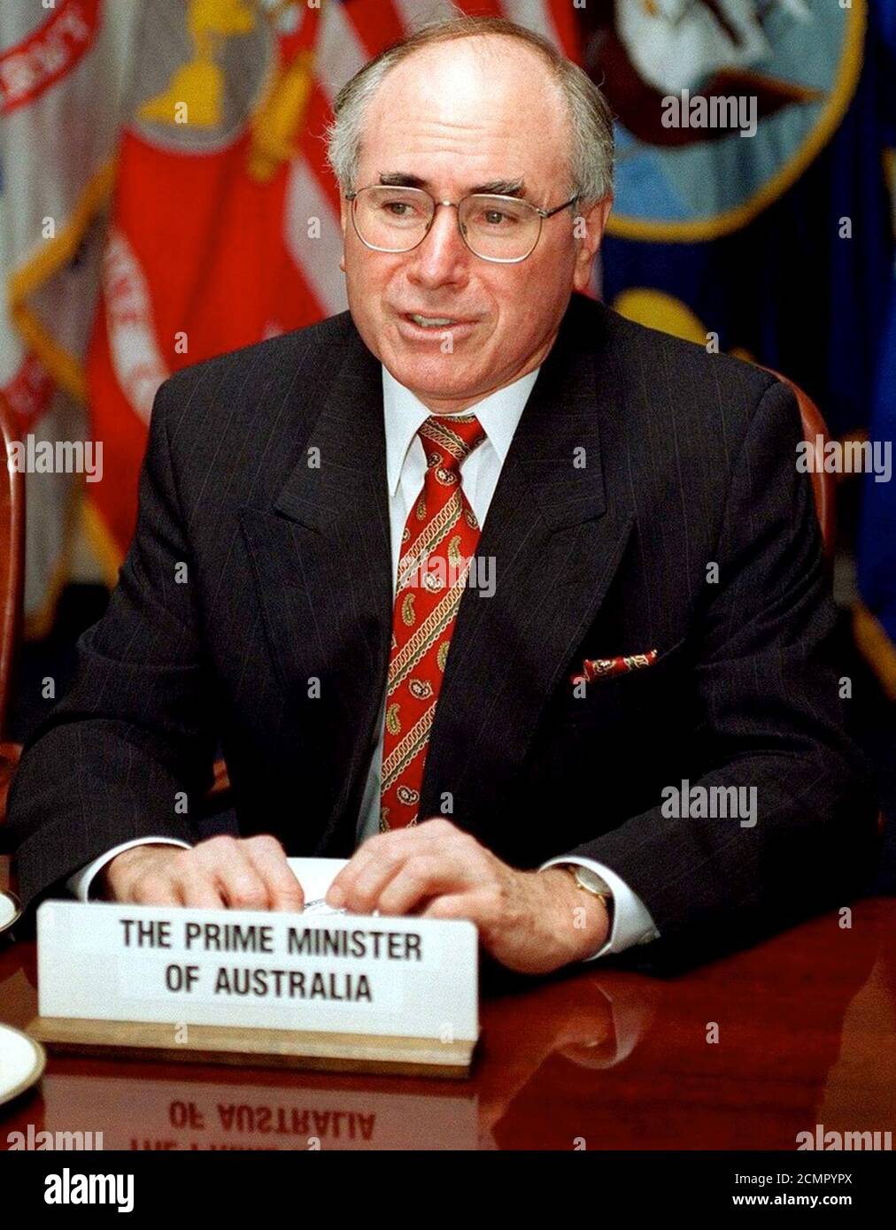 John Howard (cropped Stock Photo - Alamy