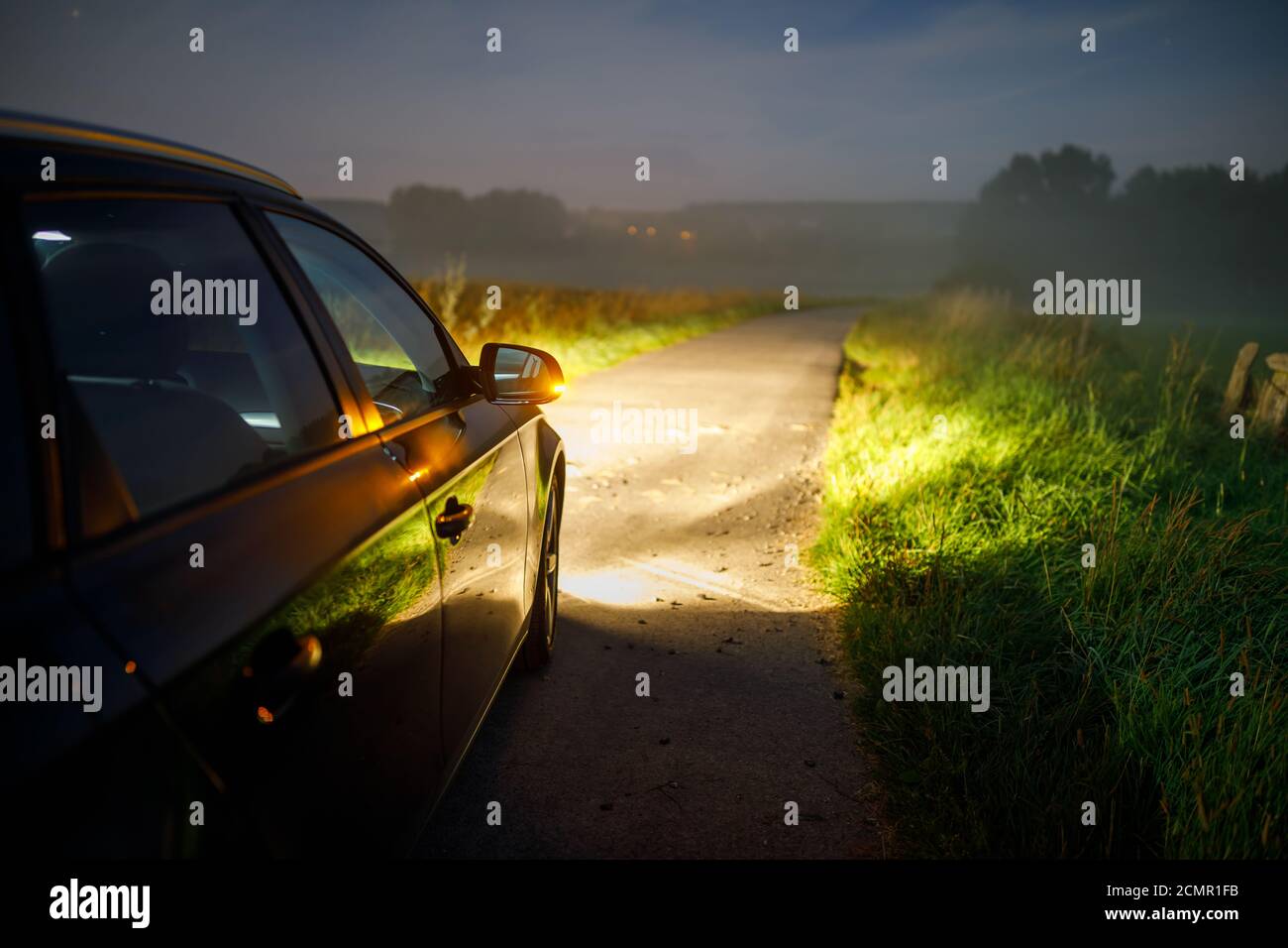 Early morning drive on mountain hi-res stock photography and images - Alamy