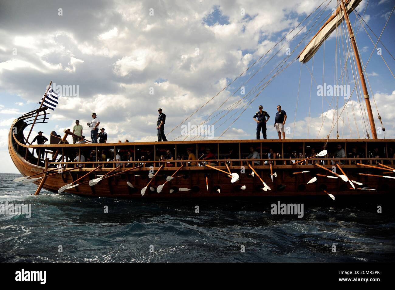 Olympias trireme hi-res stock photography and images - Alamy