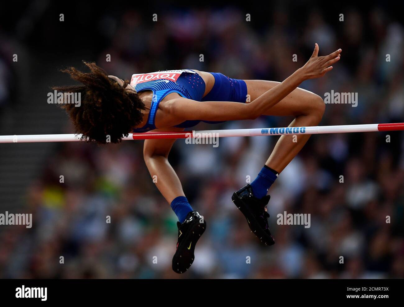 Vashti Cunningham High Jump High Resolution Stock Photography and ...