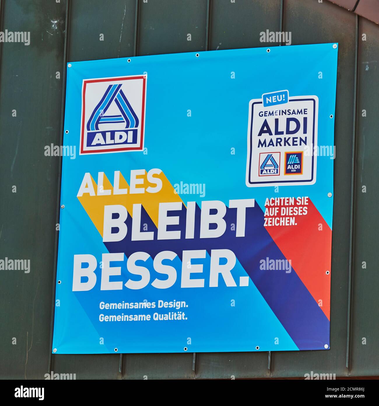 Berlin, Germany - September 17, 2020: Logo of a supermarket in Berlin ...