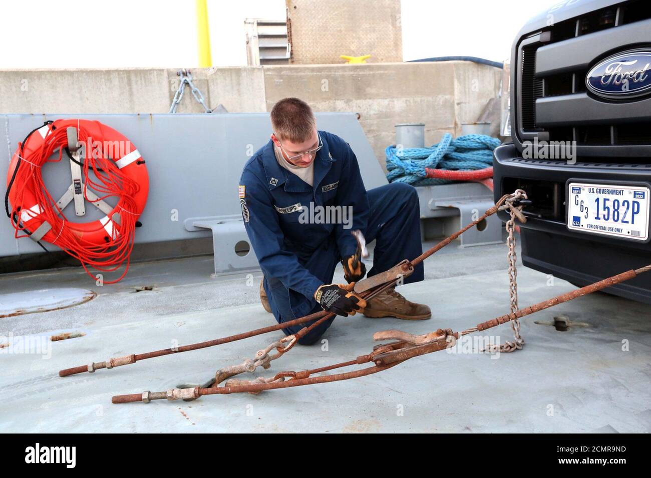 Joint logistics over the shore exercise hi-res stock photography and ...