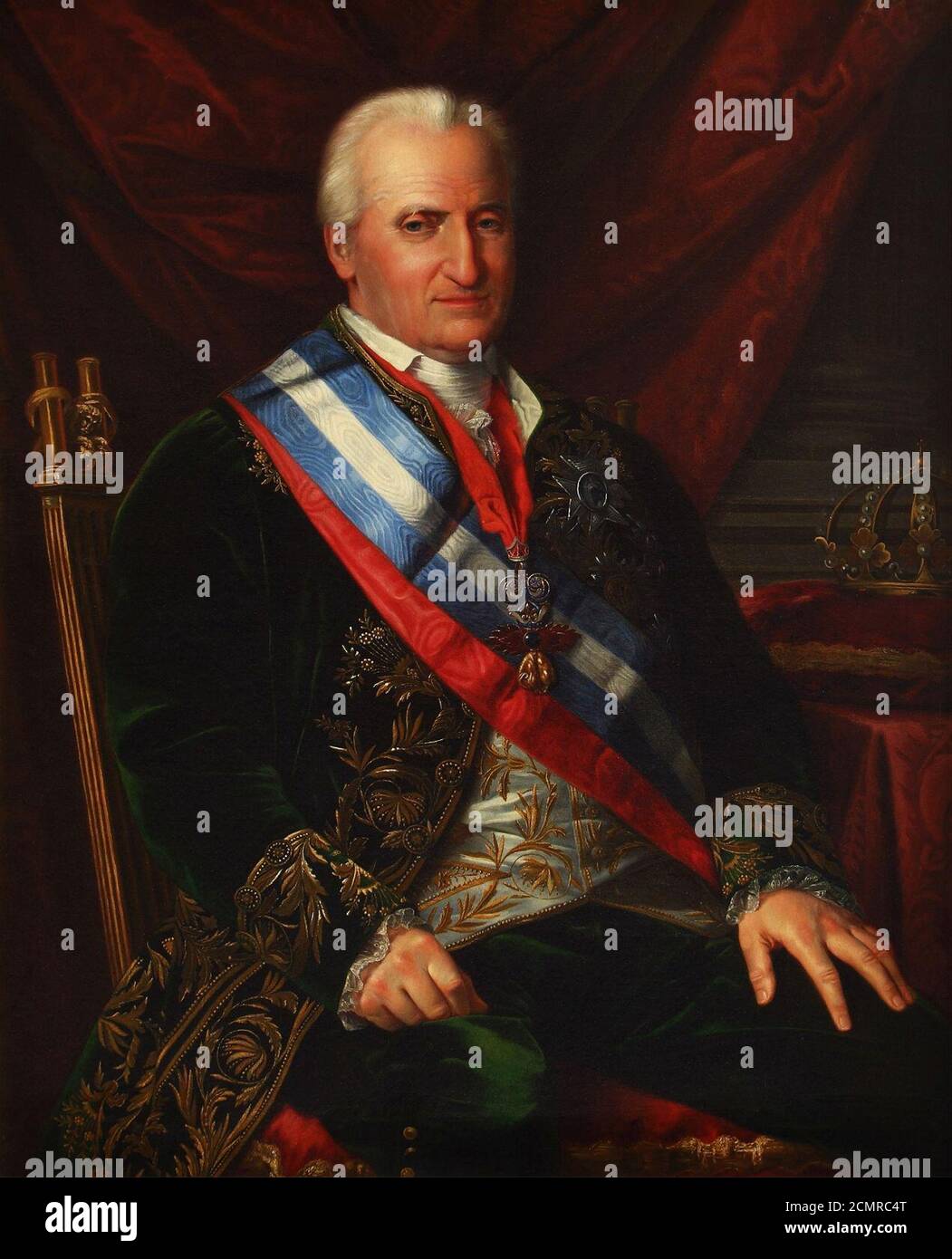 José de Madrazo - Carlos IV (Palacio Real de Aranjuez, c. 1825. Óleo ...