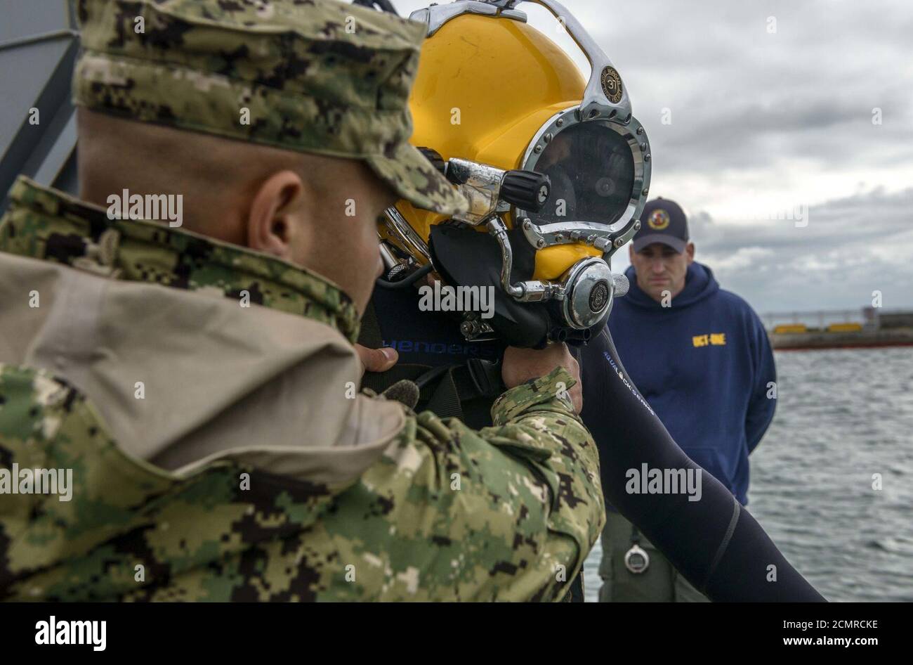 Joint UCT Diver Training 150116 Stock Photo - Alamy