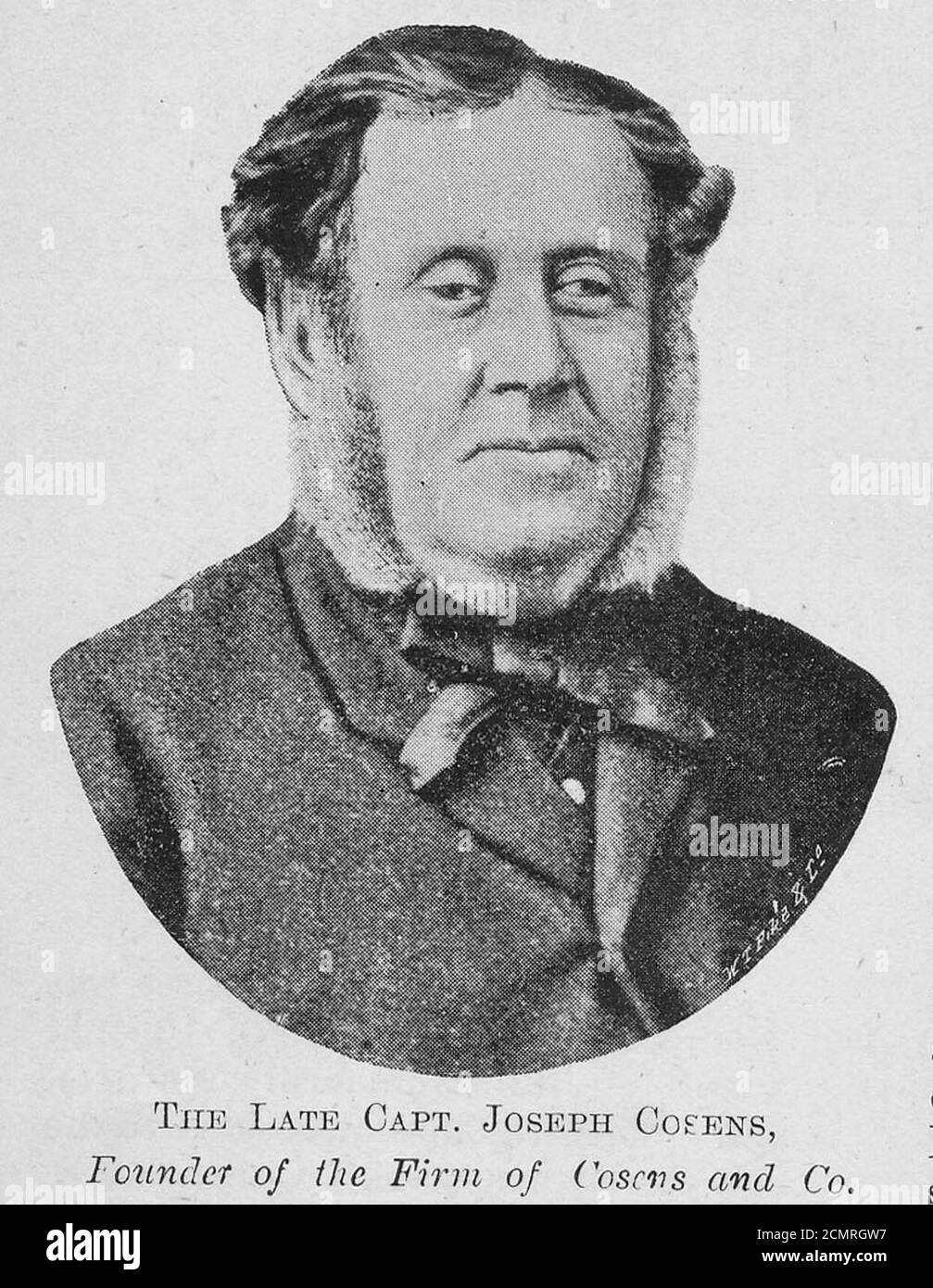 Joseph Cosens 1880 Stock Photo - Alamy