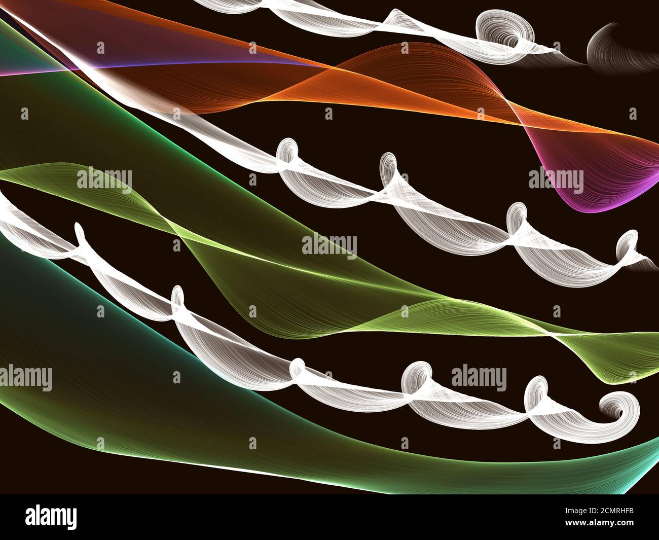 Abstract waves painting hi-res stock photography and images - Alamy