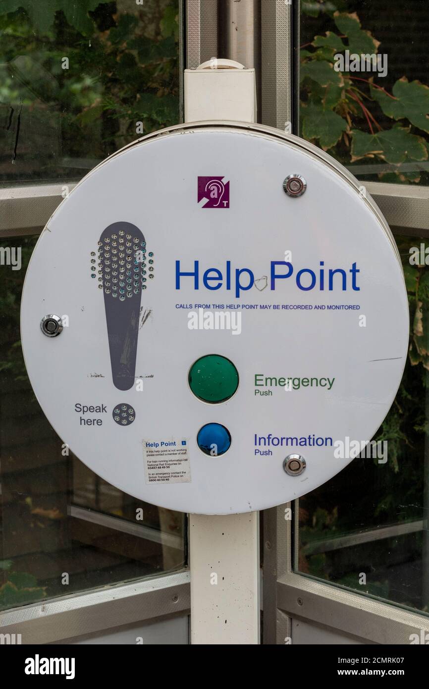 an automatic help point or assistance machine for use by travellers for ...