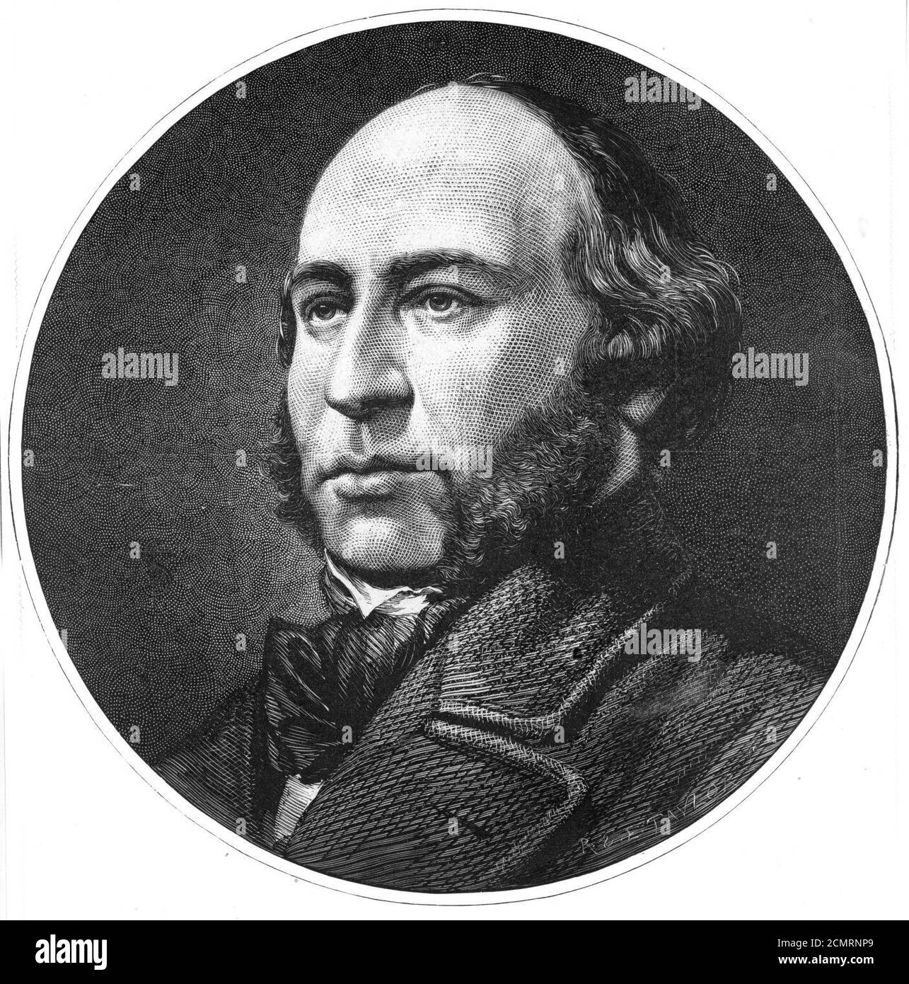 John Ericsson Xylography 1878 Stock Photo - Alamy