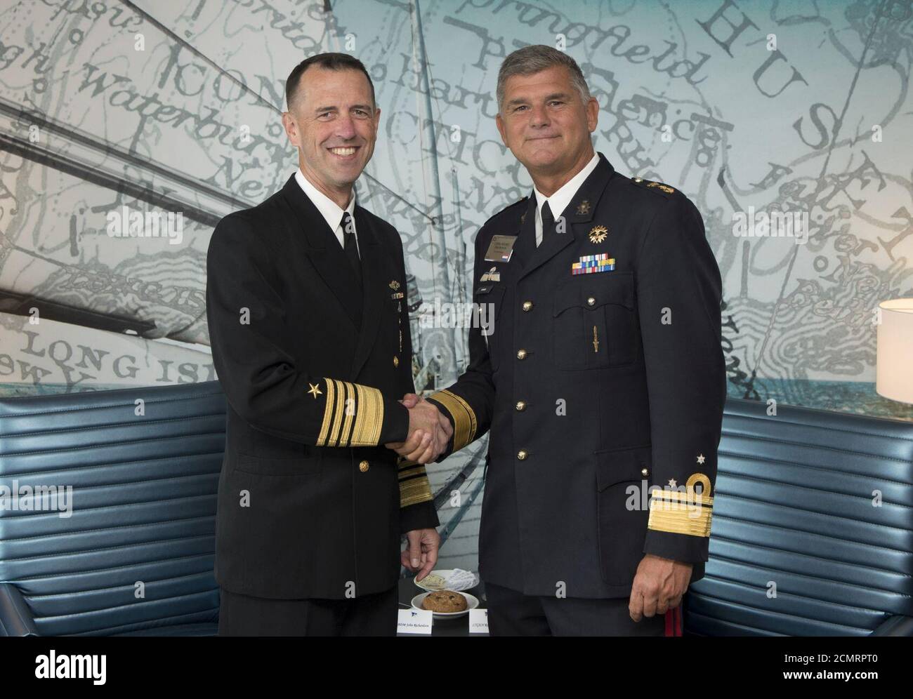 John Richardson and Rob Verkerk 160920 Stock Photo - Alamy