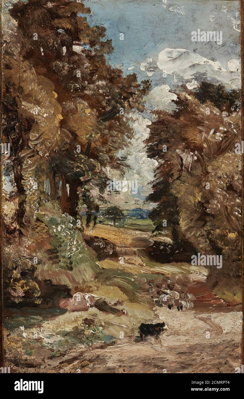 John Constable - The Cornfield Stock Photo - Alamy