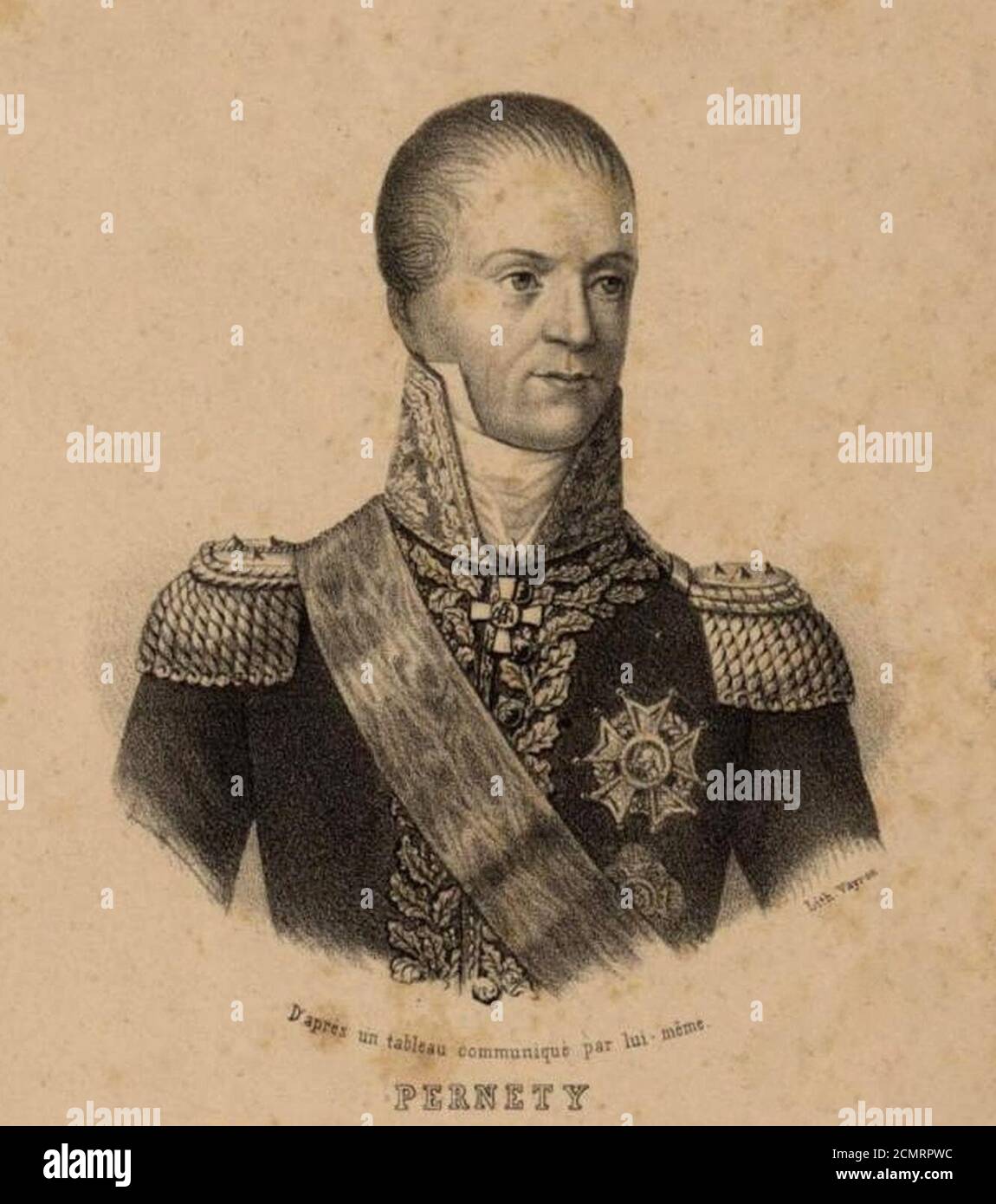 Joseph Marie de Pernety Stock Photo - Alamy