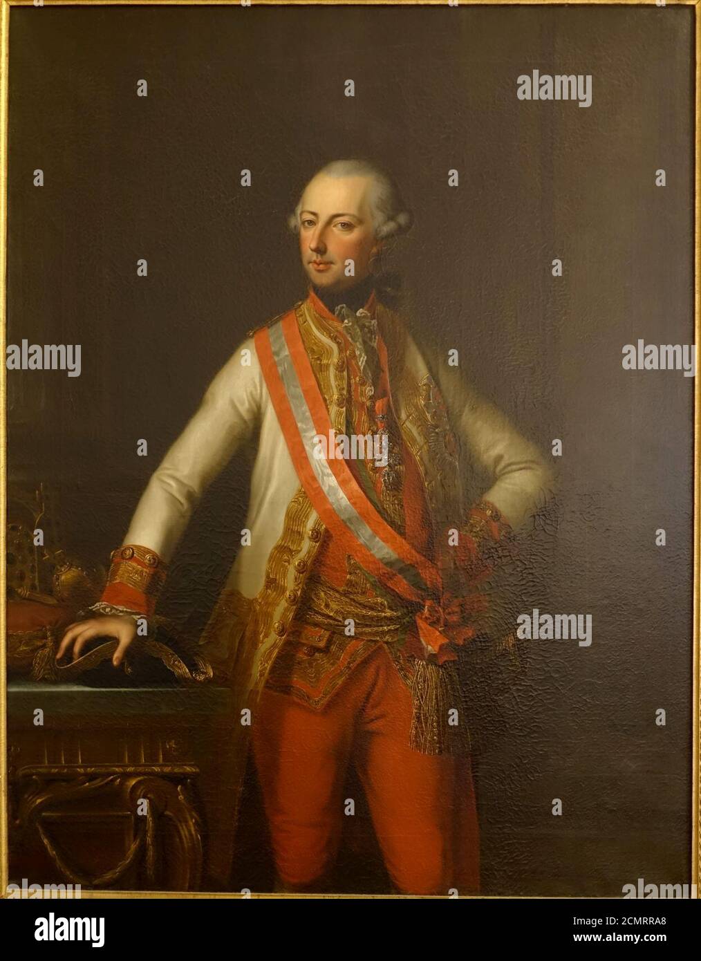 Joseph II, Holy Roman Emperor, by Joseph Hickel, 1774 Stock Photo - Alamy