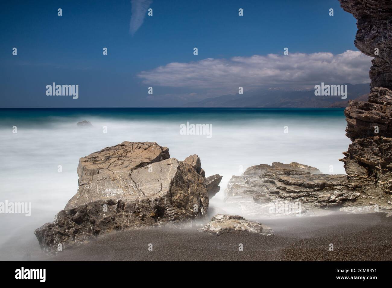 Crete agios pavlos beach hi-res stock photography and images - Alamy