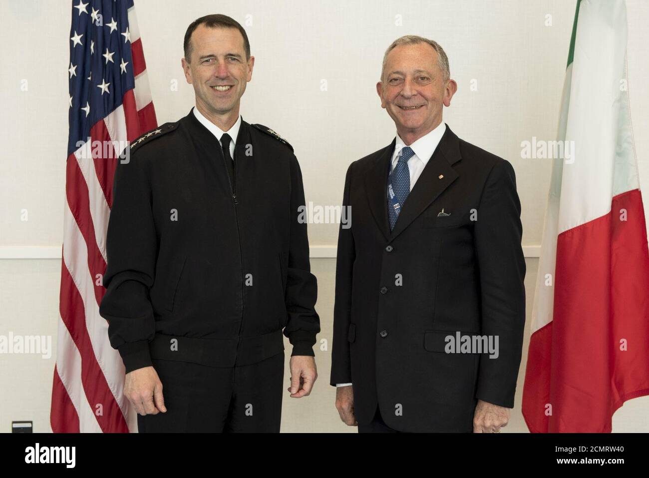 John Richardson and Valter Girardelli 170403 Stock Photo - Alamy