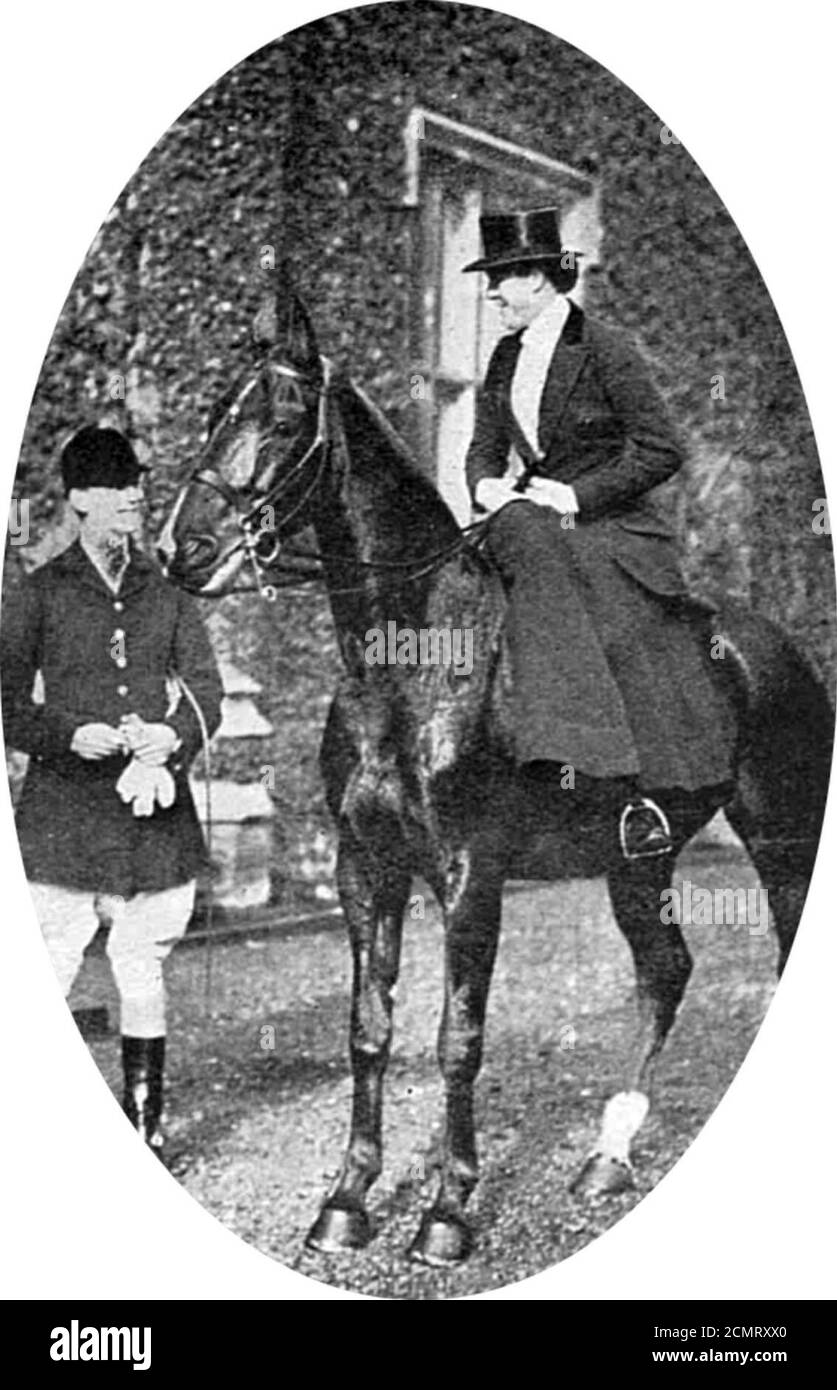 John Compton Cavendish at Latimer House 1919 Stock Photo - Alamy