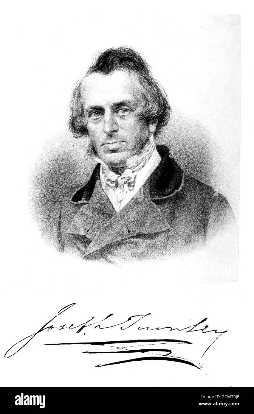 Joseph Turnley in 1856 Stock Photo - Alamy