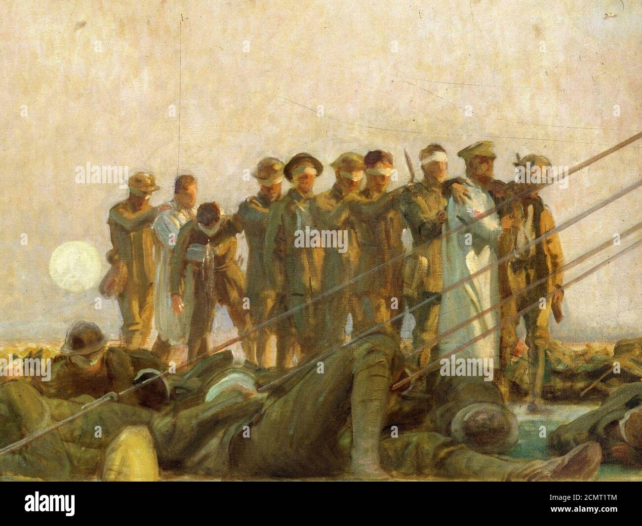 John Singer Sargent - Gassed Detail 2 Stock Photo - Alamy
