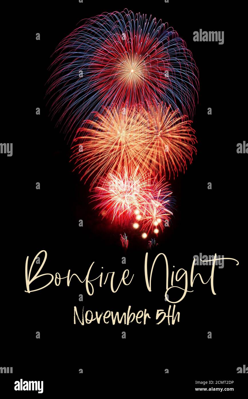 Bonfire night, 5th November Stock Photo - Alamy