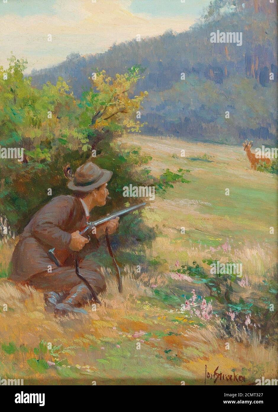 Josef Straka - Auf der Jagd Stock Photo - Alamy