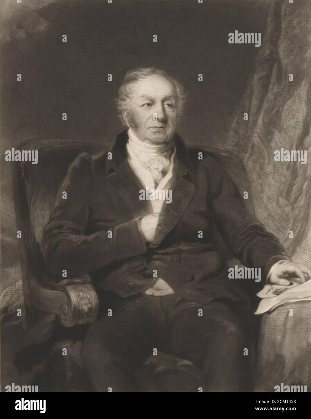 John Somers Cocks 1st Earl Somers Giller Stock Photo - Alamy