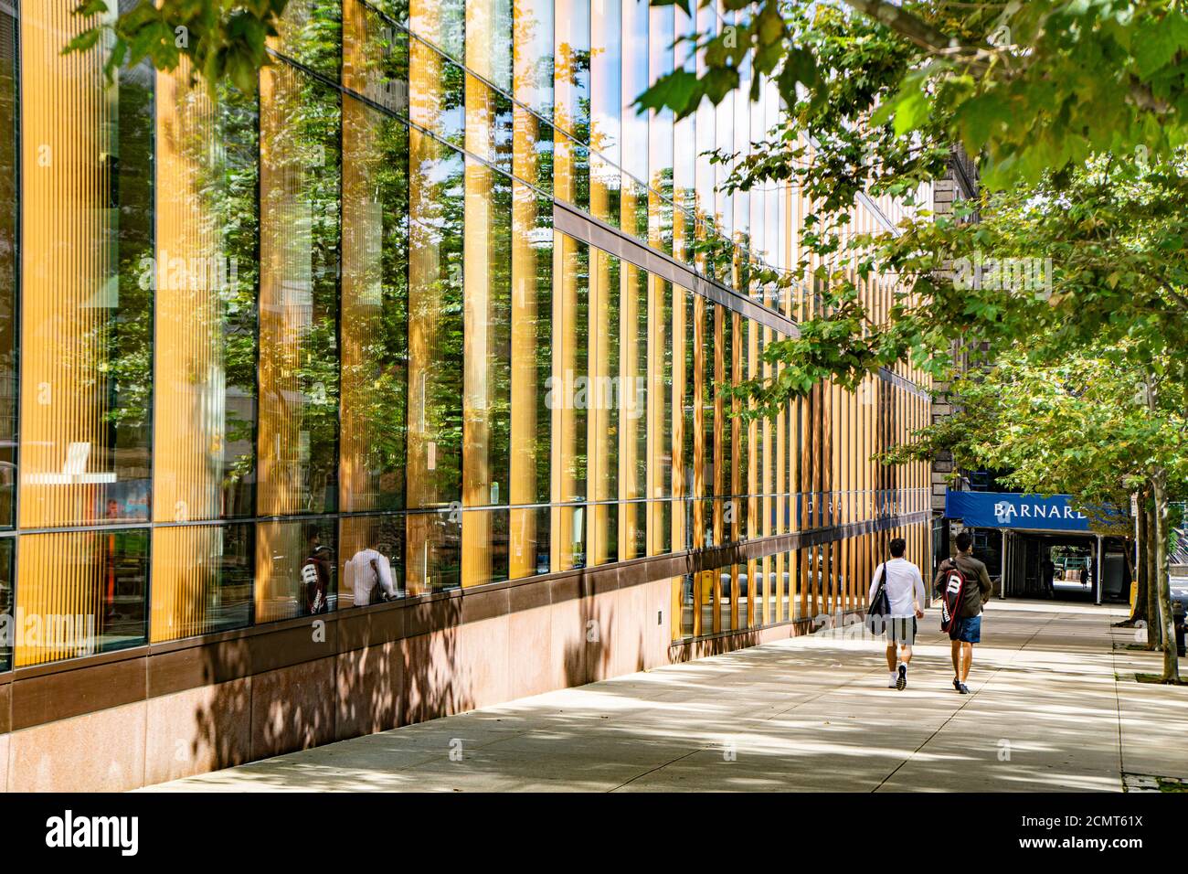 Sidewalk Scene, The Diana Center, Barnard College, New York City, New ...
