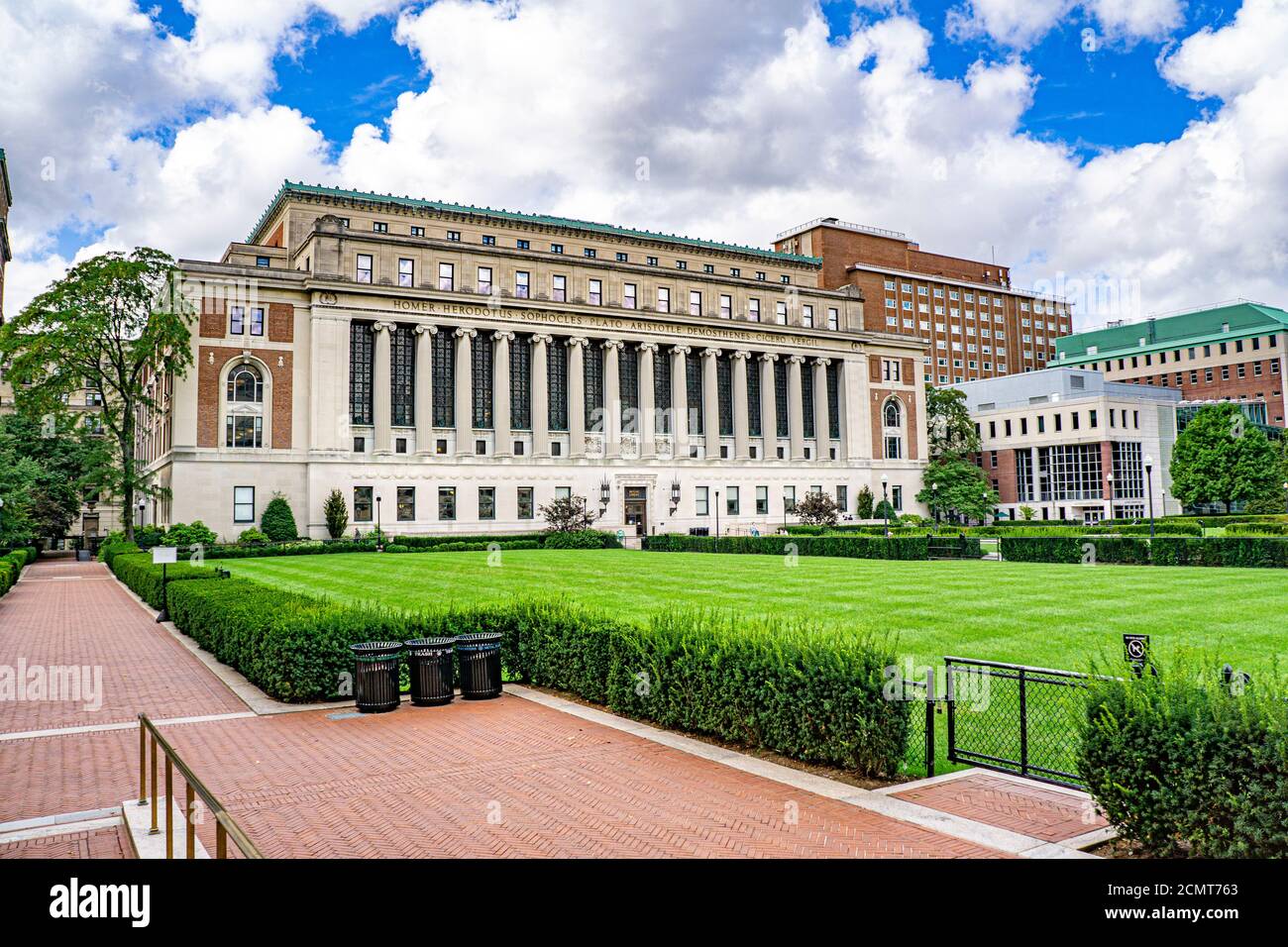 Butler Library, Columbia University, New York City, New York, USA Stock ...