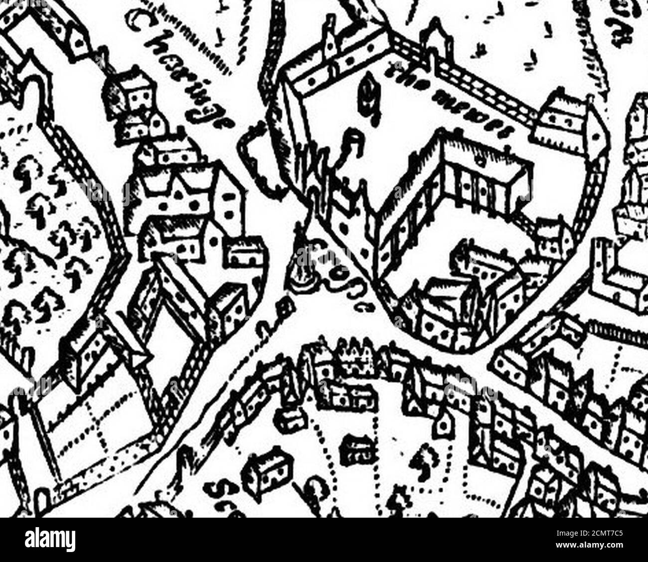 Charing cross map hi-res stock photography and images - Alamy