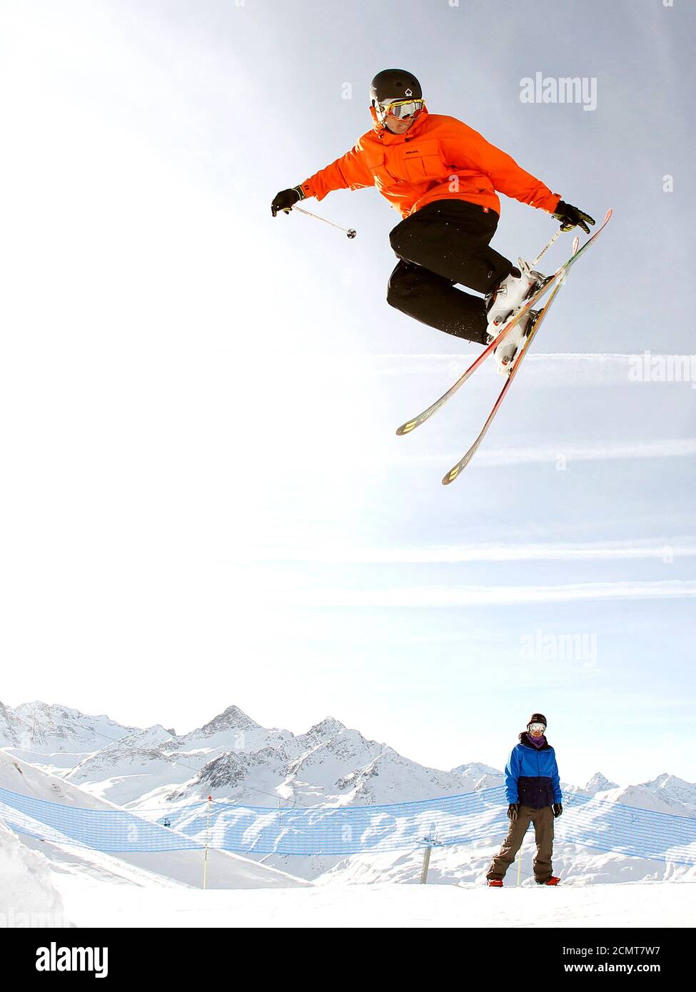 Skier at jakobshorn hi-res stock photography and images - Alamy