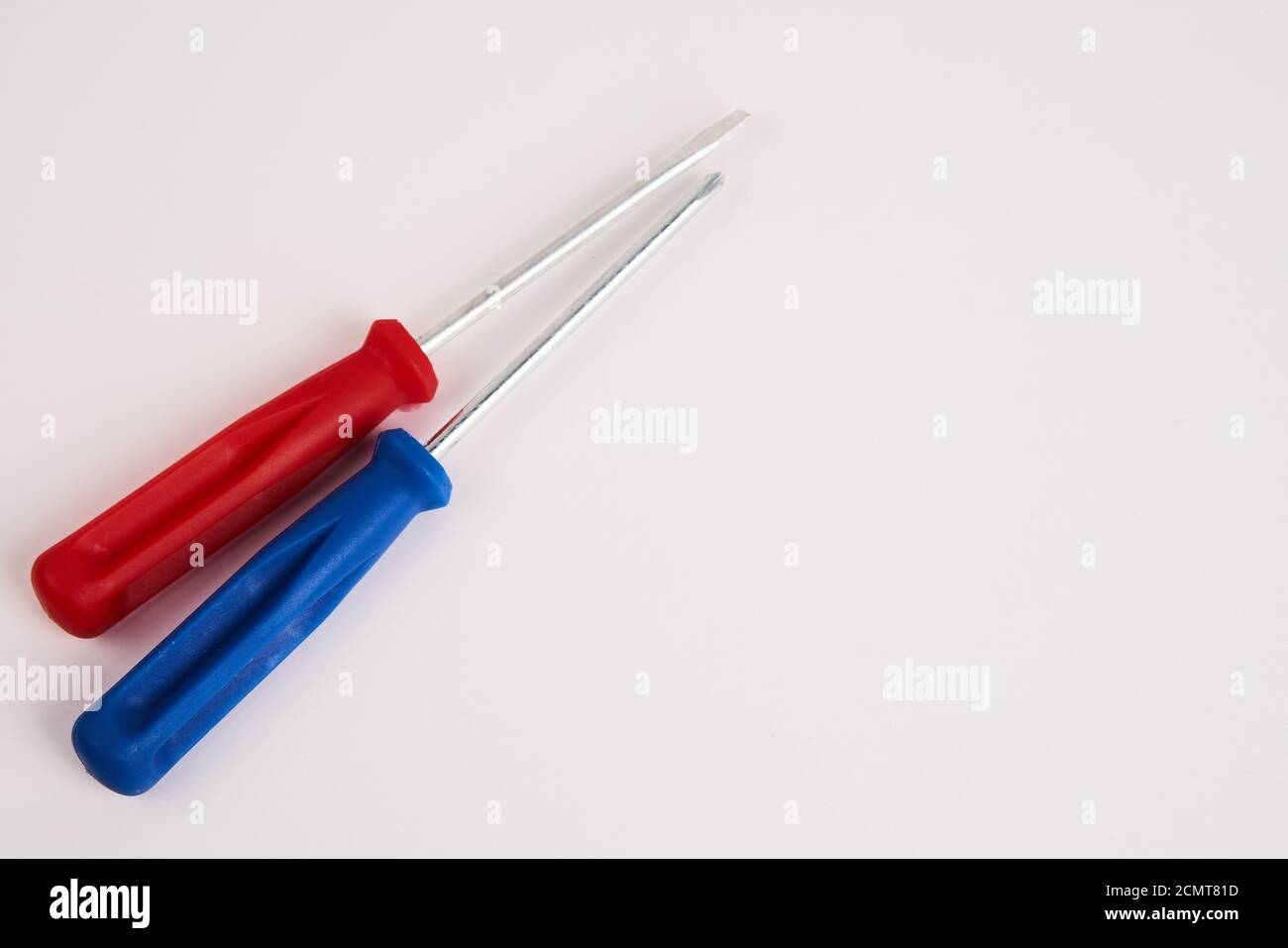 construction tools screwdrivers on a light background equipment for ...