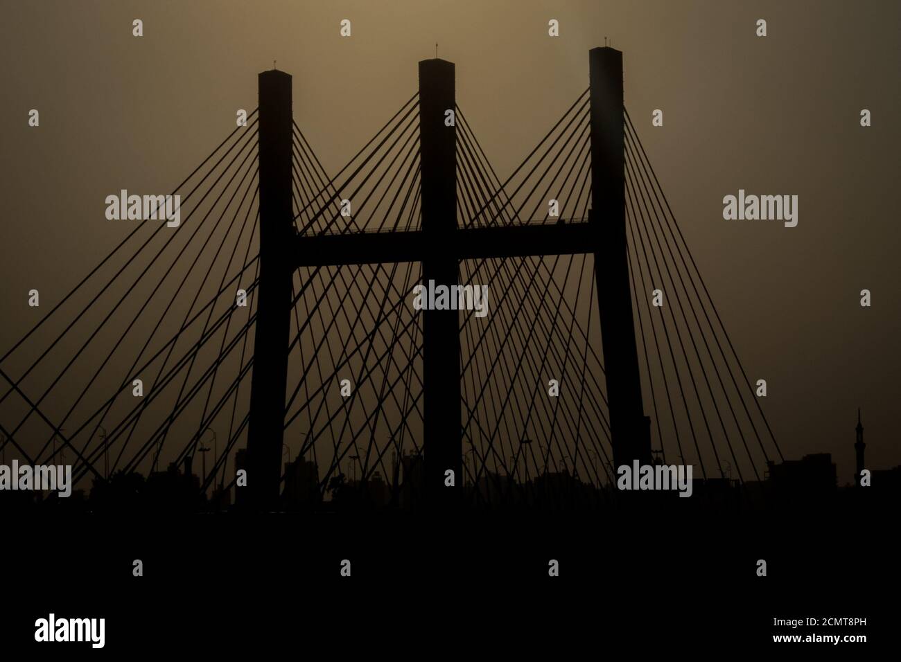 Cable Stayed Bridge Stock Photo - Alamy