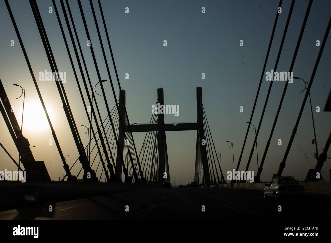 Cable Stayed Bridge Stock Photo - Alamy