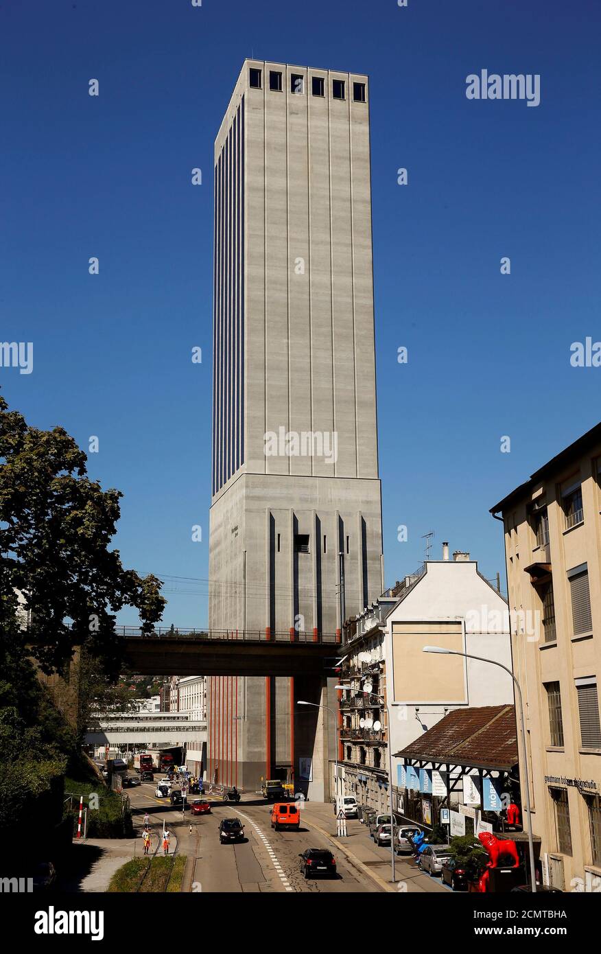 Swissmill tower in zurich hi-res stock photography and images - Alamy
