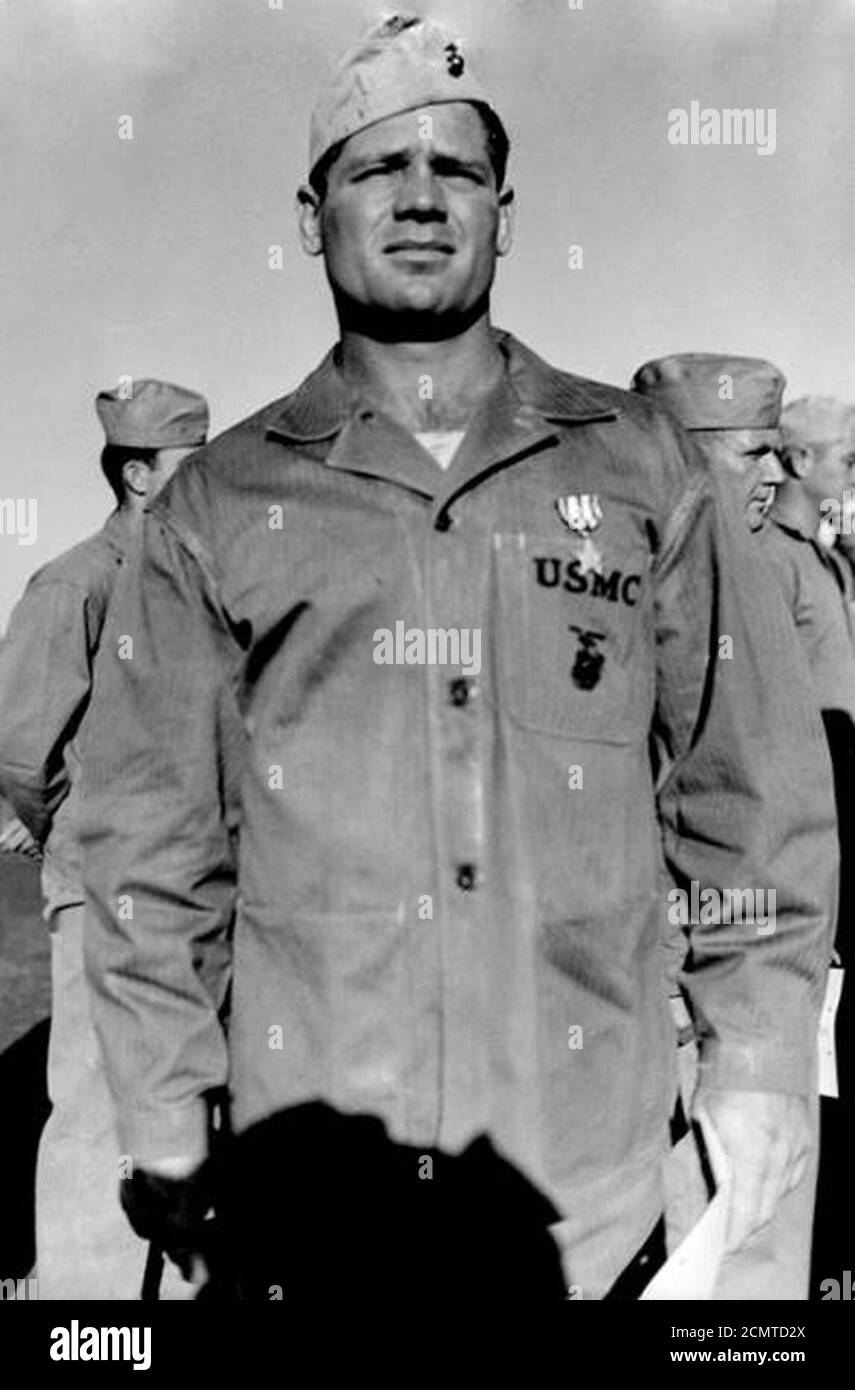 1st Lieutenant Howard W. Johnson USMC Stock Photo - Alamy