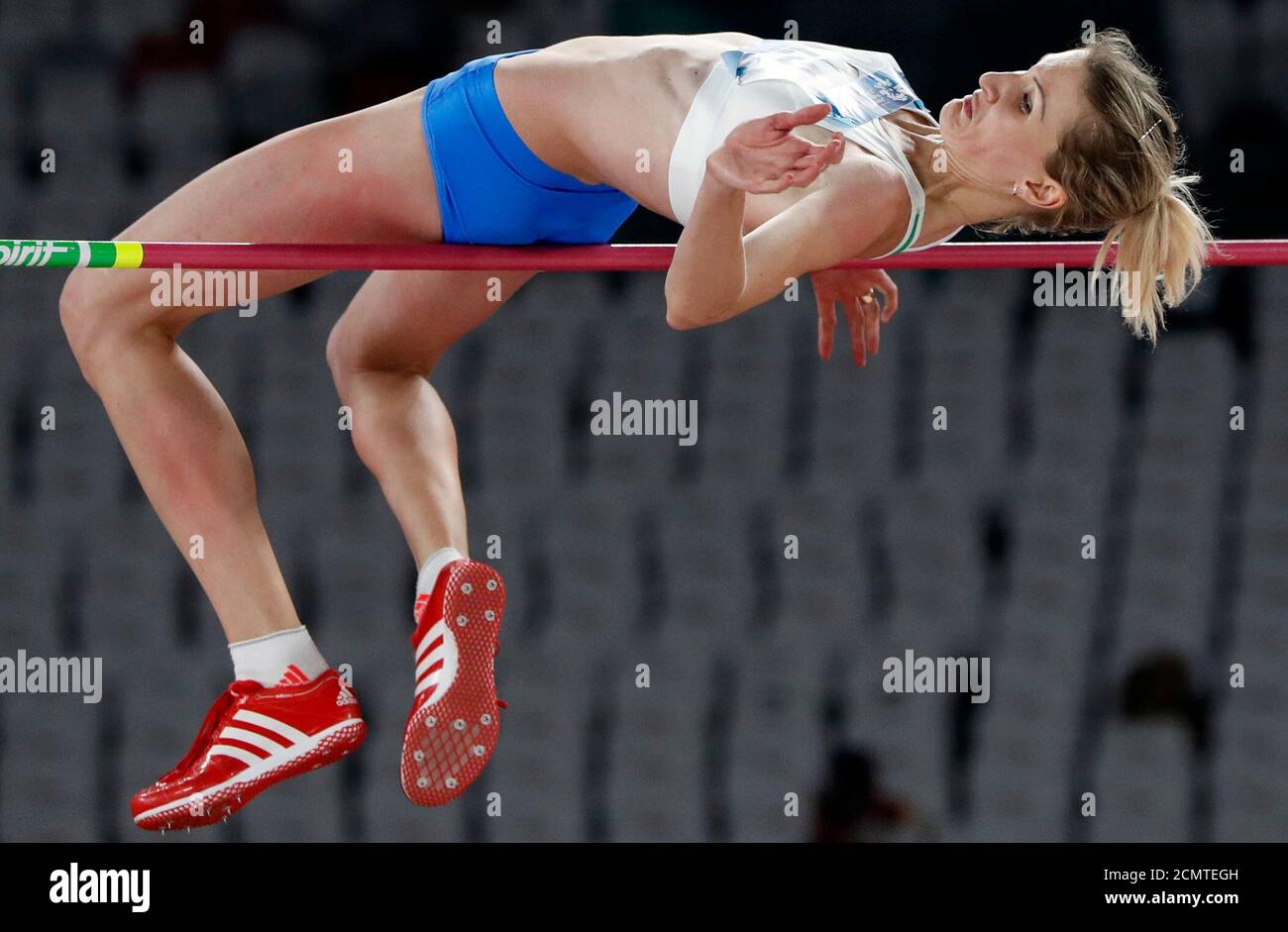 Asian games womens high jump hi-res stock photography and images - Alamy
