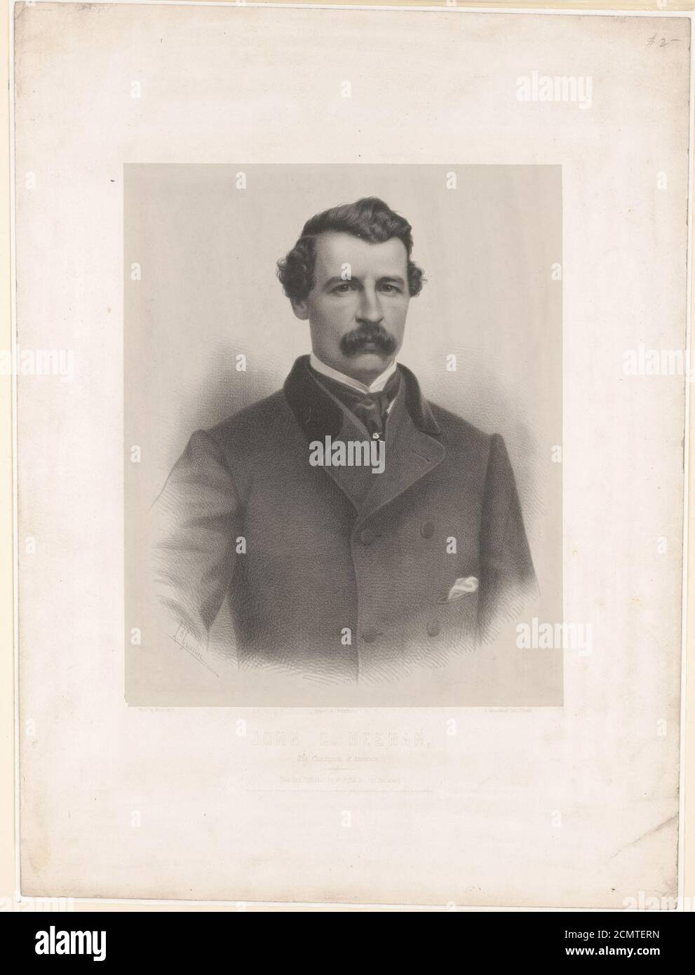 John C. Heenan, the champion of America Stock Photo - Alamy