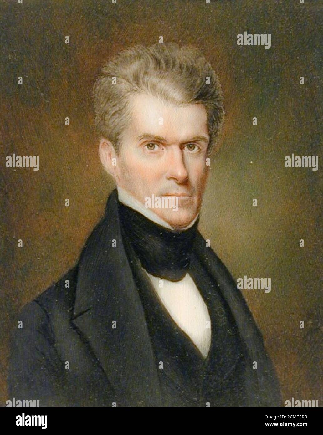 John C. Calhoun, circa 1835 Stock Photo - Alamy