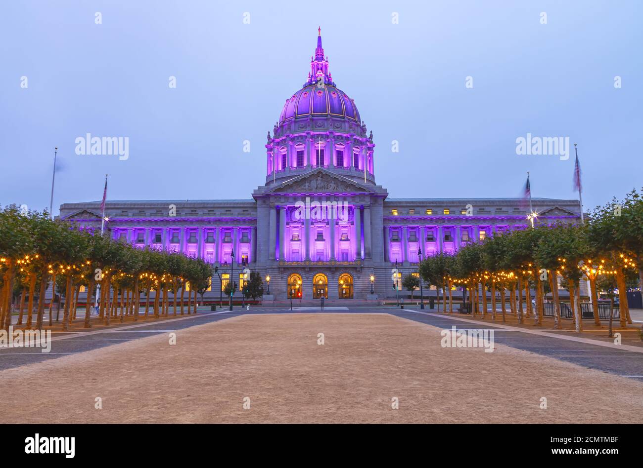 3d City Lights San Francisco