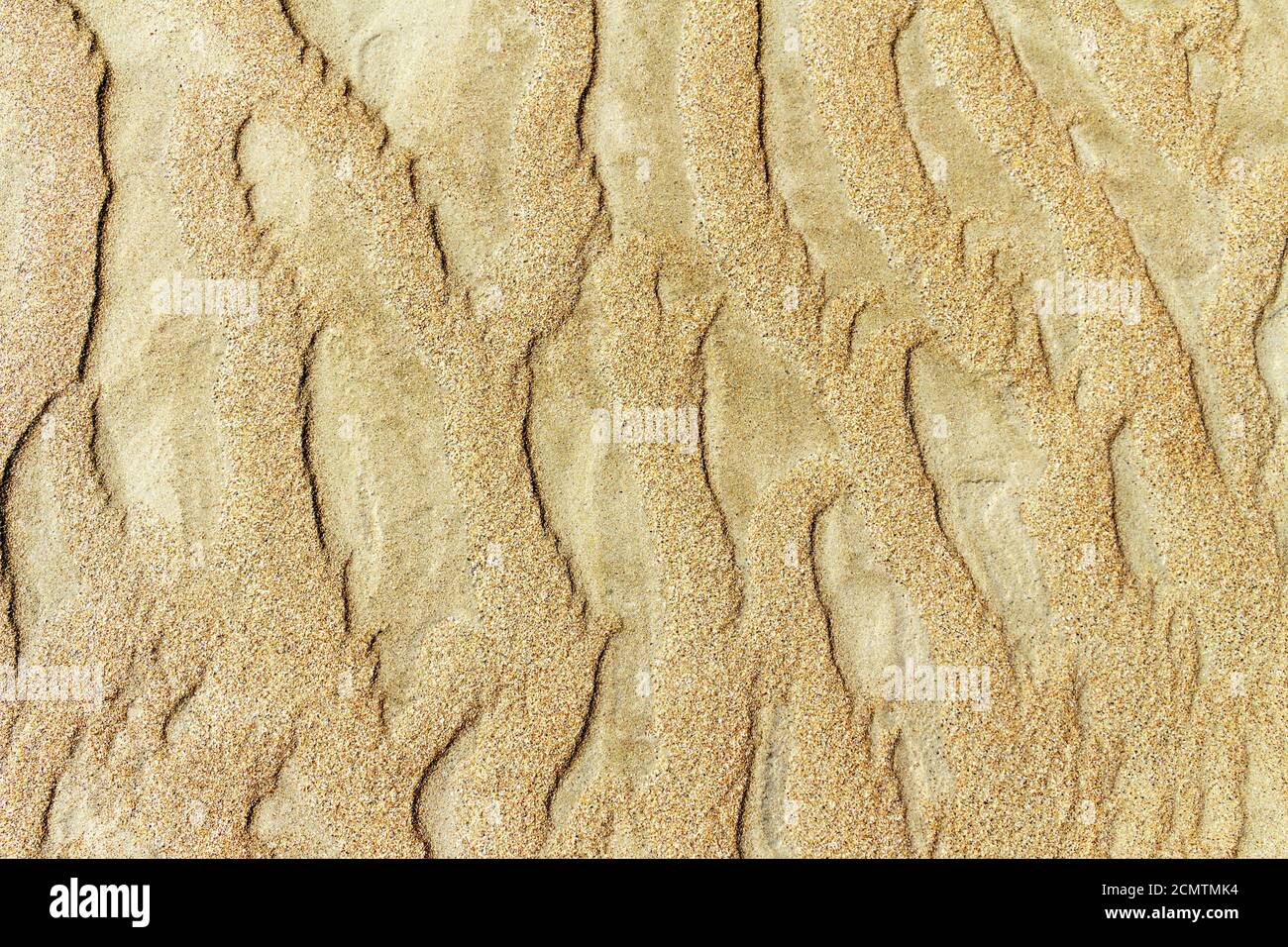 patterns of erosion of sand in the background Stock Photo - Alamy