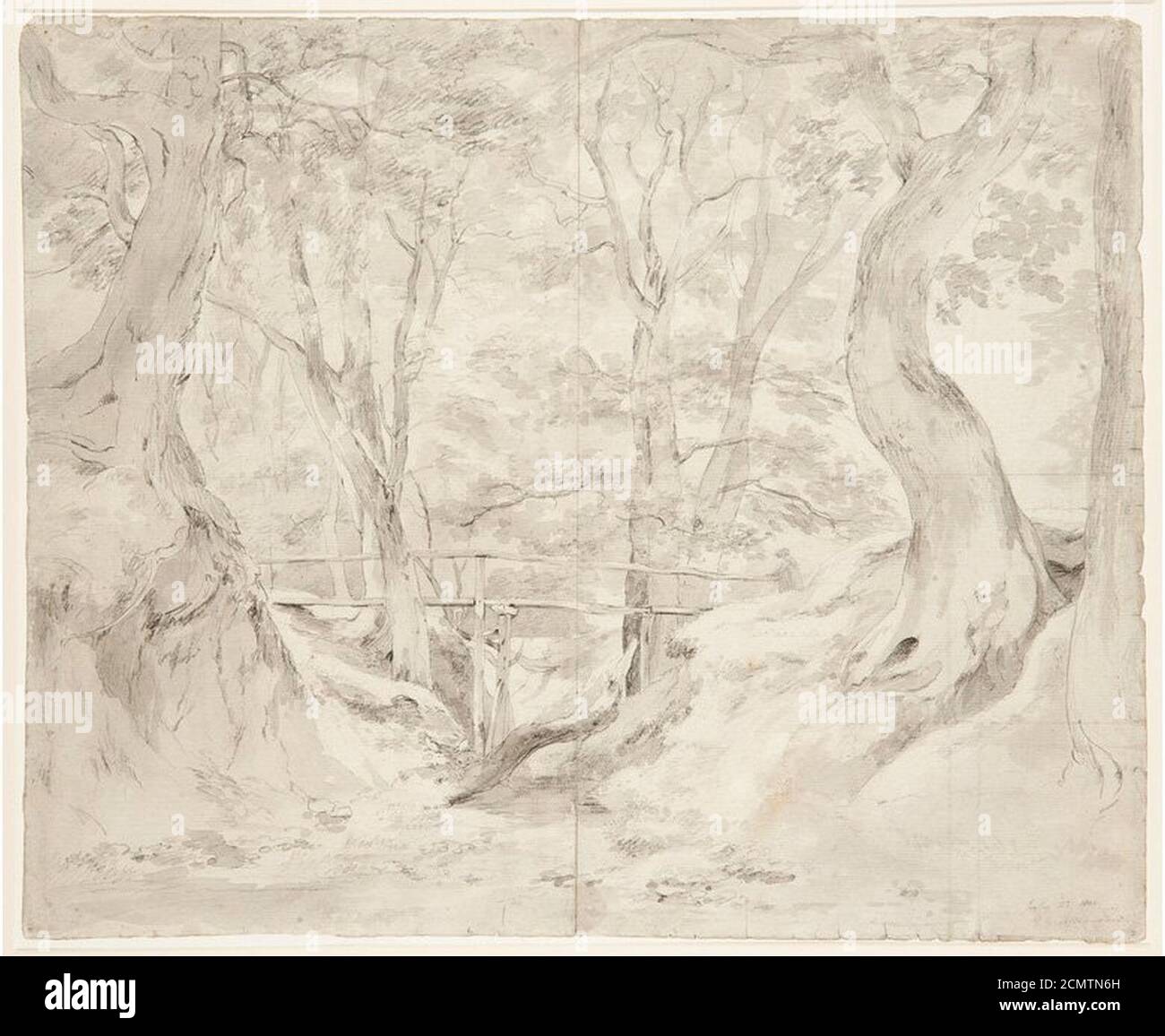 John Constable, Helmingham Dell, Suffolk, 1800 Stock Photo - Alamy