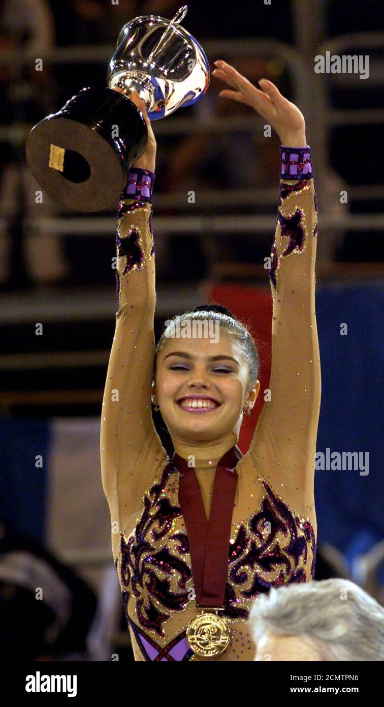 Olympics Gold Gymnastics Alina Kabaeva