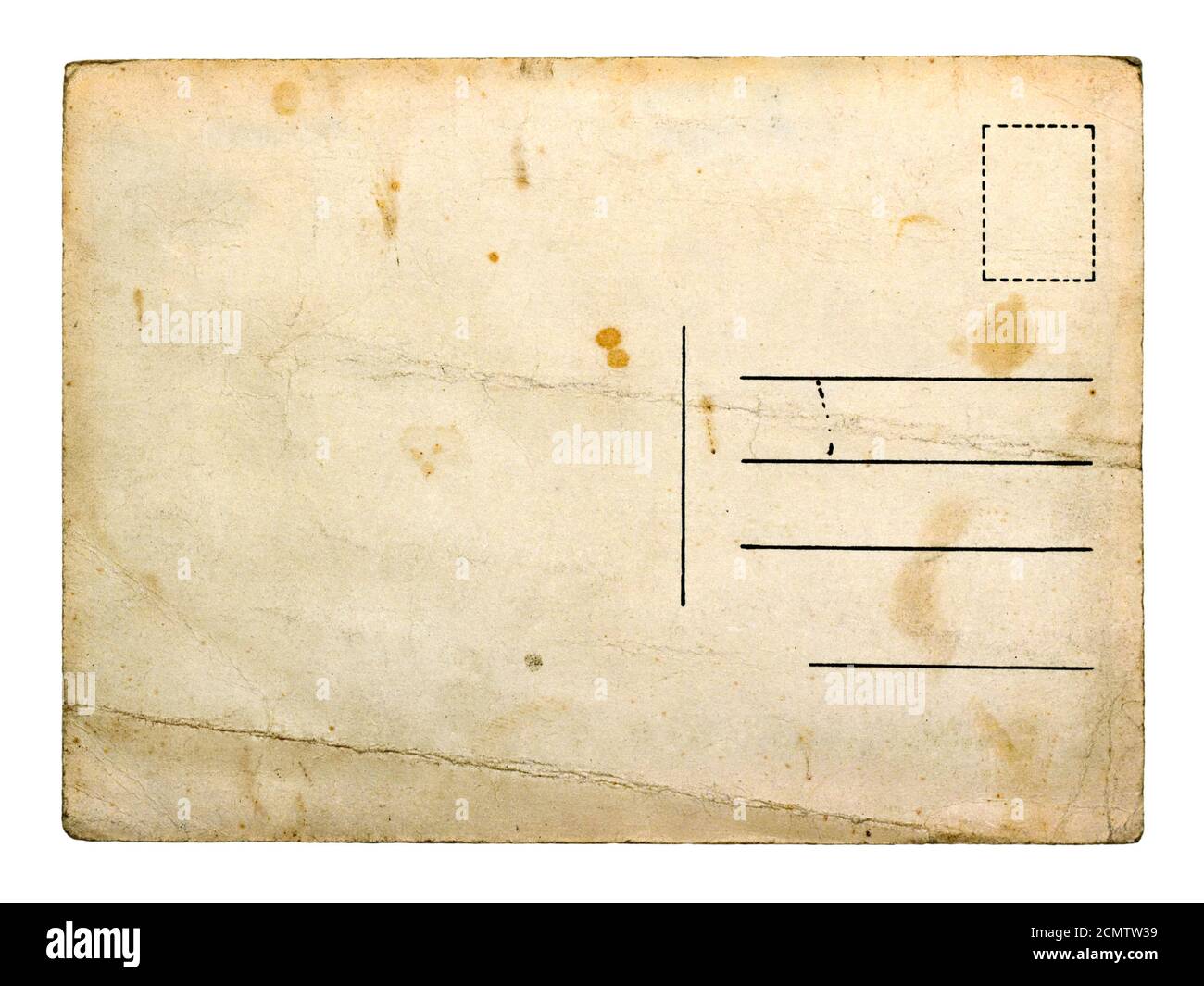 Empty postcard hi-res stock photography and images - Alamy